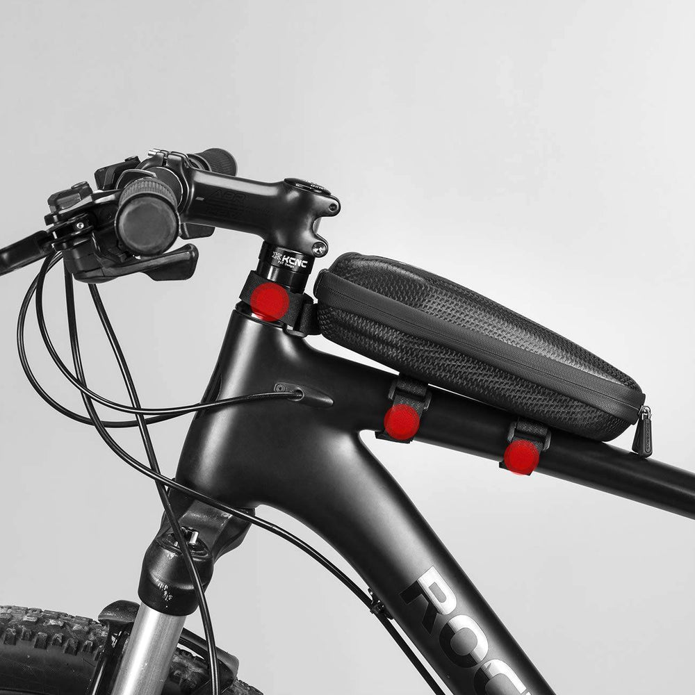 Hard Shell Bike Top Tube Bag 1.1L / 1.5L | Shockproof Cycling Frame ...