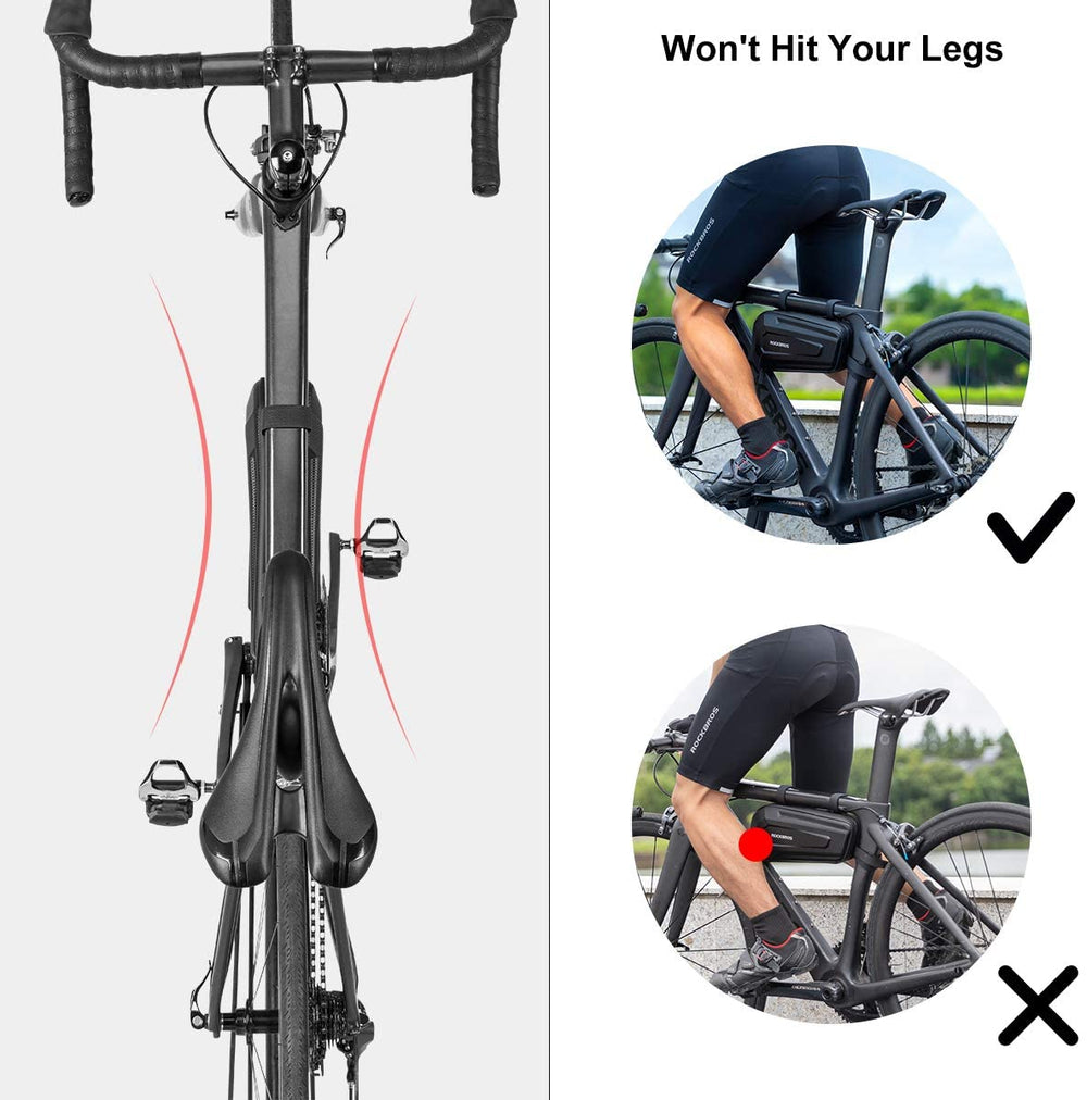 ROCKBROS Waterproof Large Capacity Triangle Bike Frame Bag