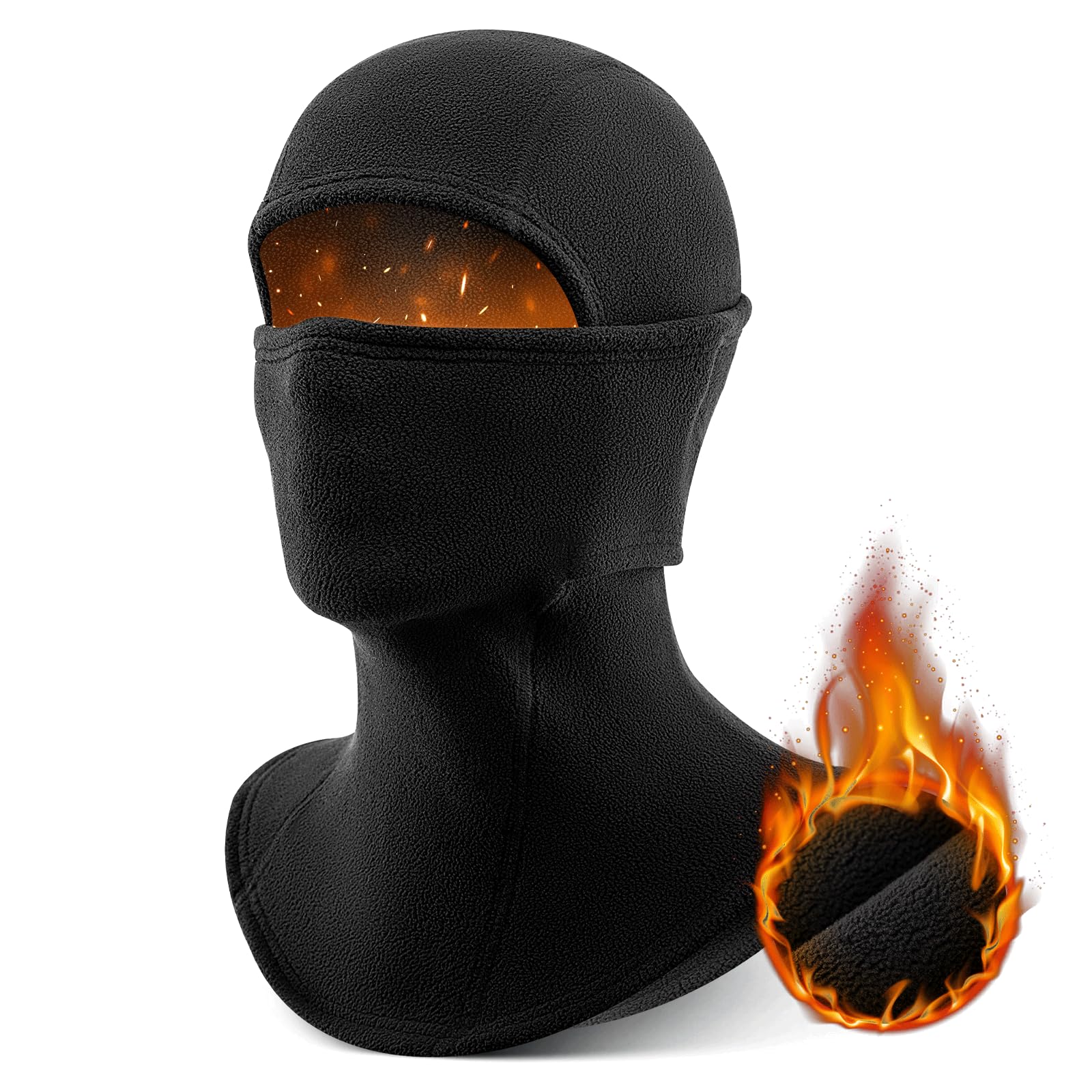 ROCKBROS Winter Balaclava Windproof Fleece Ski Mask for Men and Women