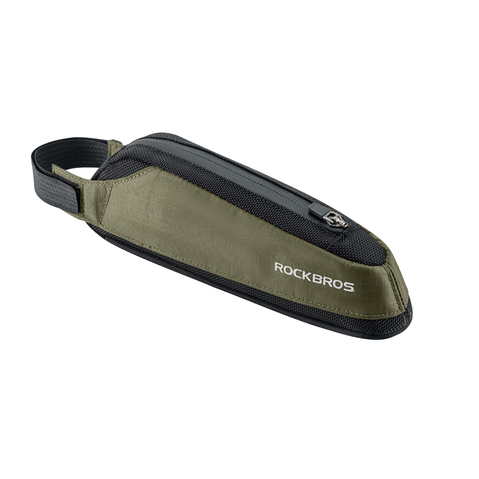 ROCKBROS Bicycle Frame Bag Reflective Tool Pouch 0.65L Green